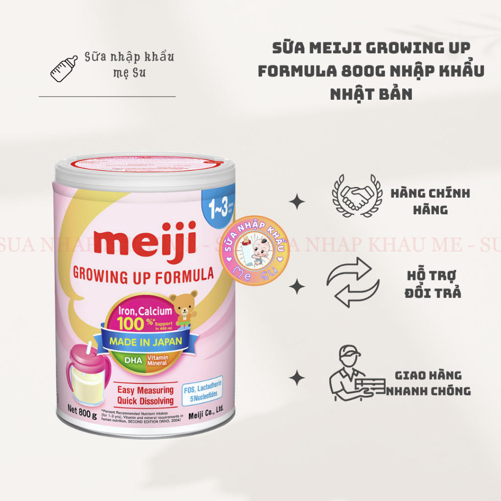 [Date 2025] Sữa Meiji Growing up Formula 800g nhập khẩu chính ngạch có ...