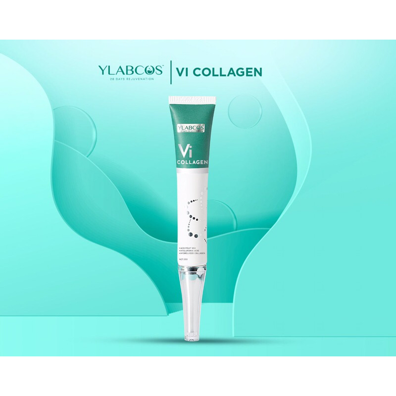 Vi Collagen Ylabcos Hộp 25gram Giúp da căng bóng Mờ nám tàn nhang Co nhỏ lỗ chân lông Ngừa lão ...
