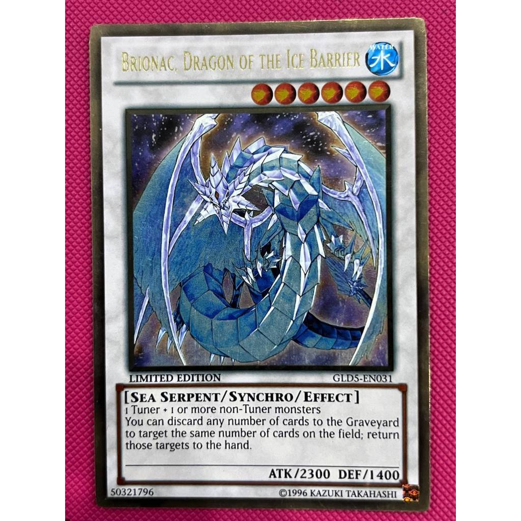 [YGO Edison] Thẻ bài Yugioh: Brionac, Dragon of the Ice Barrier | Shopee Việt Nam
