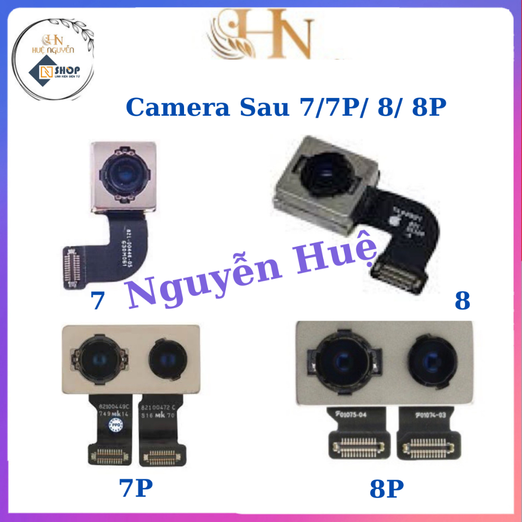 Camera sau cho ip 7/ 7plus/ 8/ 8plus ZIN bóc máy bảo hành 6 tháng ...