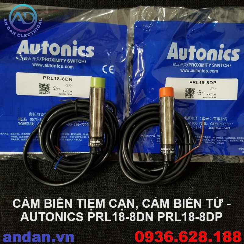 Cảm biến tiệm cận, Cảm biến từ - Autonics PRL18-8DN PRL18-8DP | Shopee Việt Nam