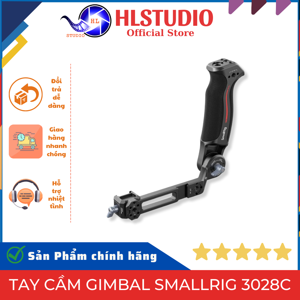 Tay Cầm Gimbal SmallRig 3028C - Trợ Thủ Đắc Lực Cho DJI RS2/RS3/RS4 HL Studio | Shopee Việt Nam