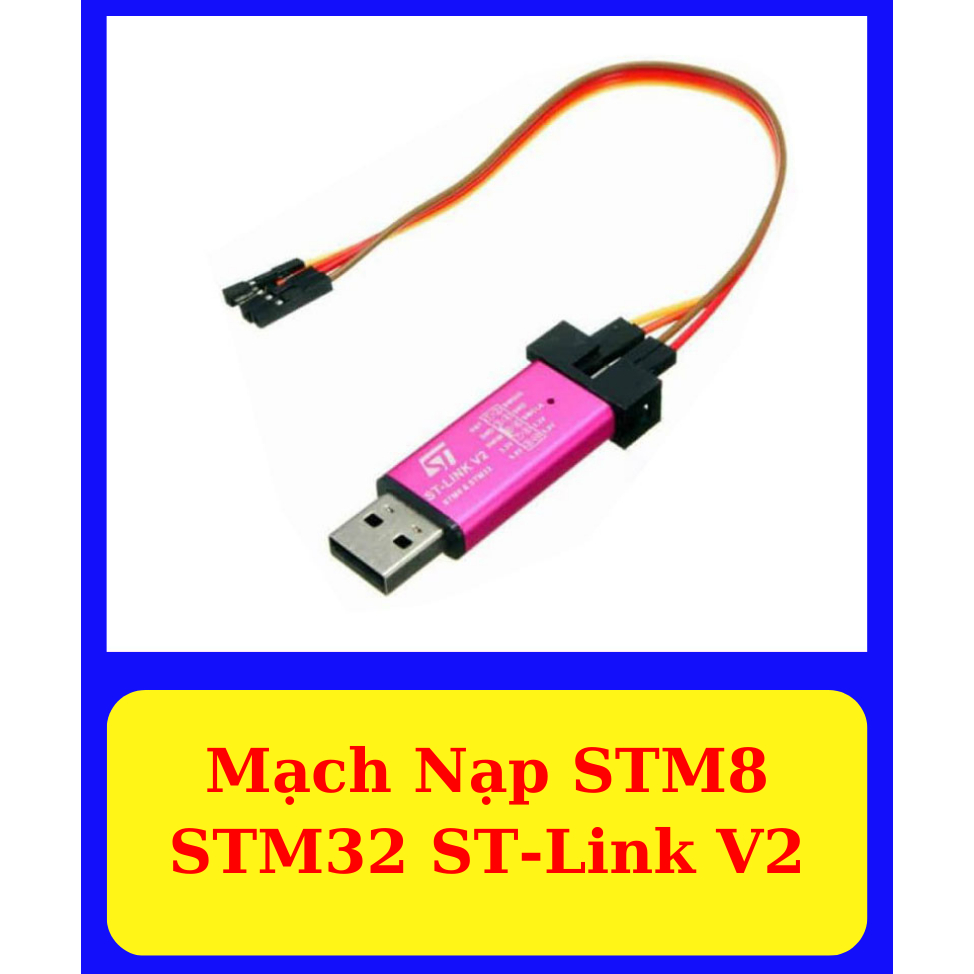 Mạch Nạp STM8 STM32 ST-Link V2 - Mạch nạp code STM | Shopee Việt Nam
