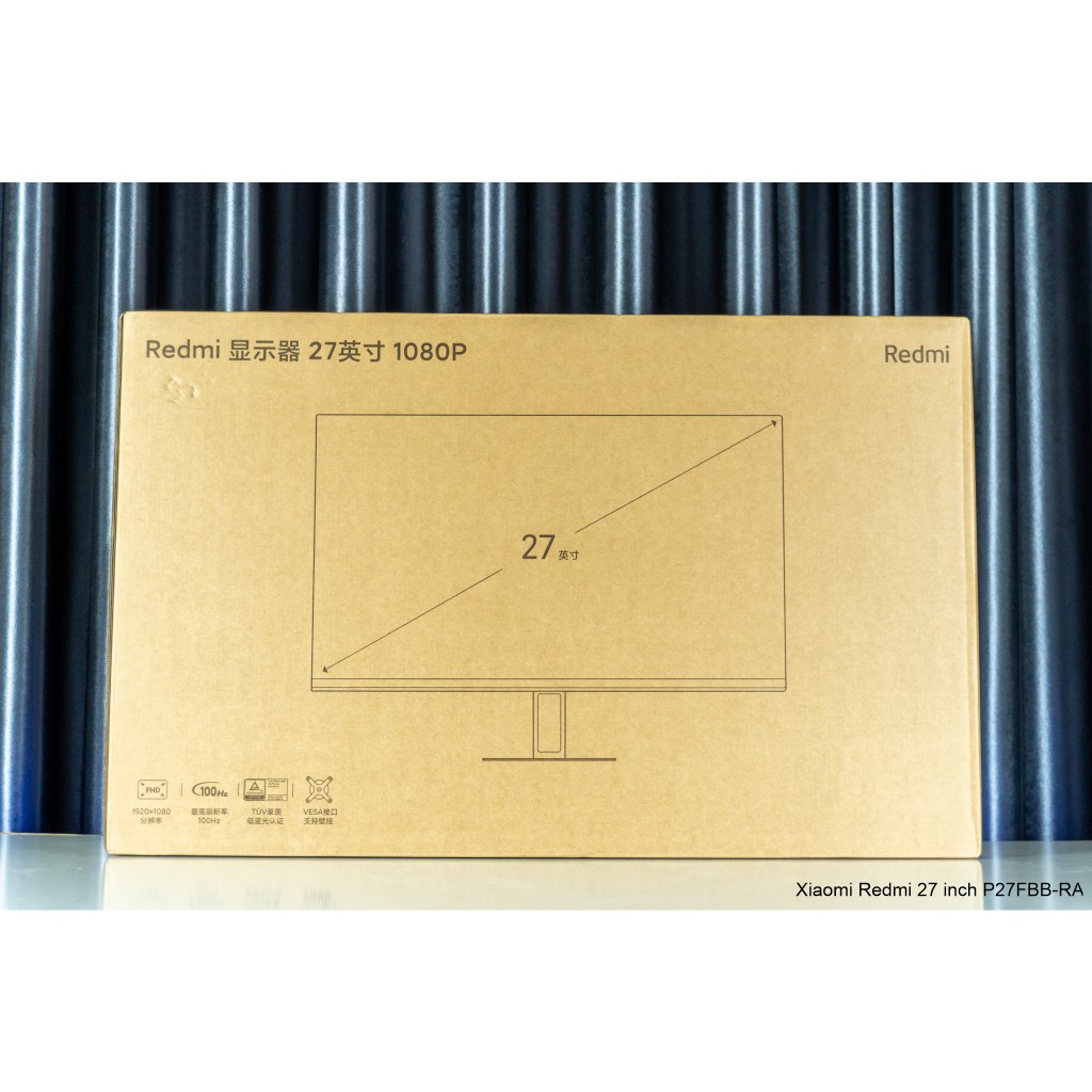 Xiaomi Redmi 27 inch P27FBB-RA, 100Hz, IPS, Full HD, HDMI, DISPLAYPORT ...