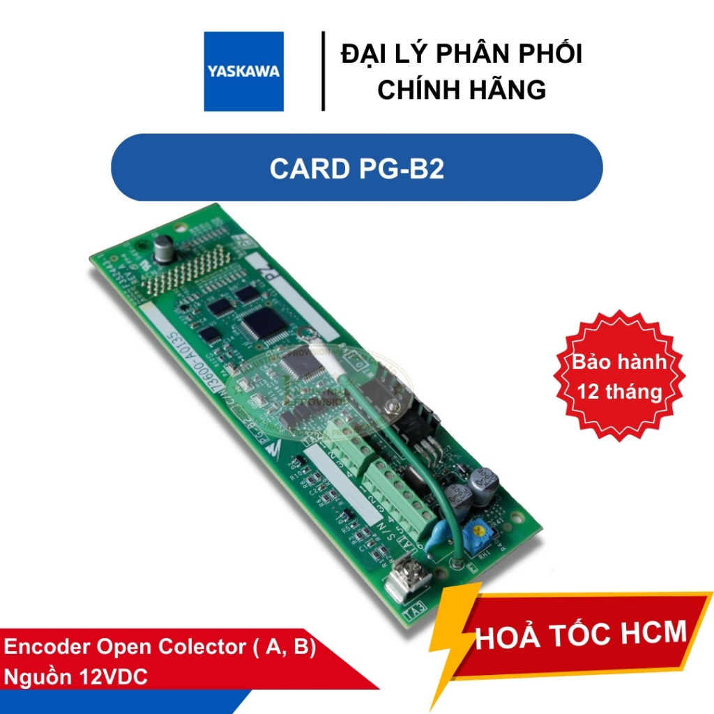Card PG-B2 Yaskawa, dùng cho encoder xung A B | Shopee Việt Nam