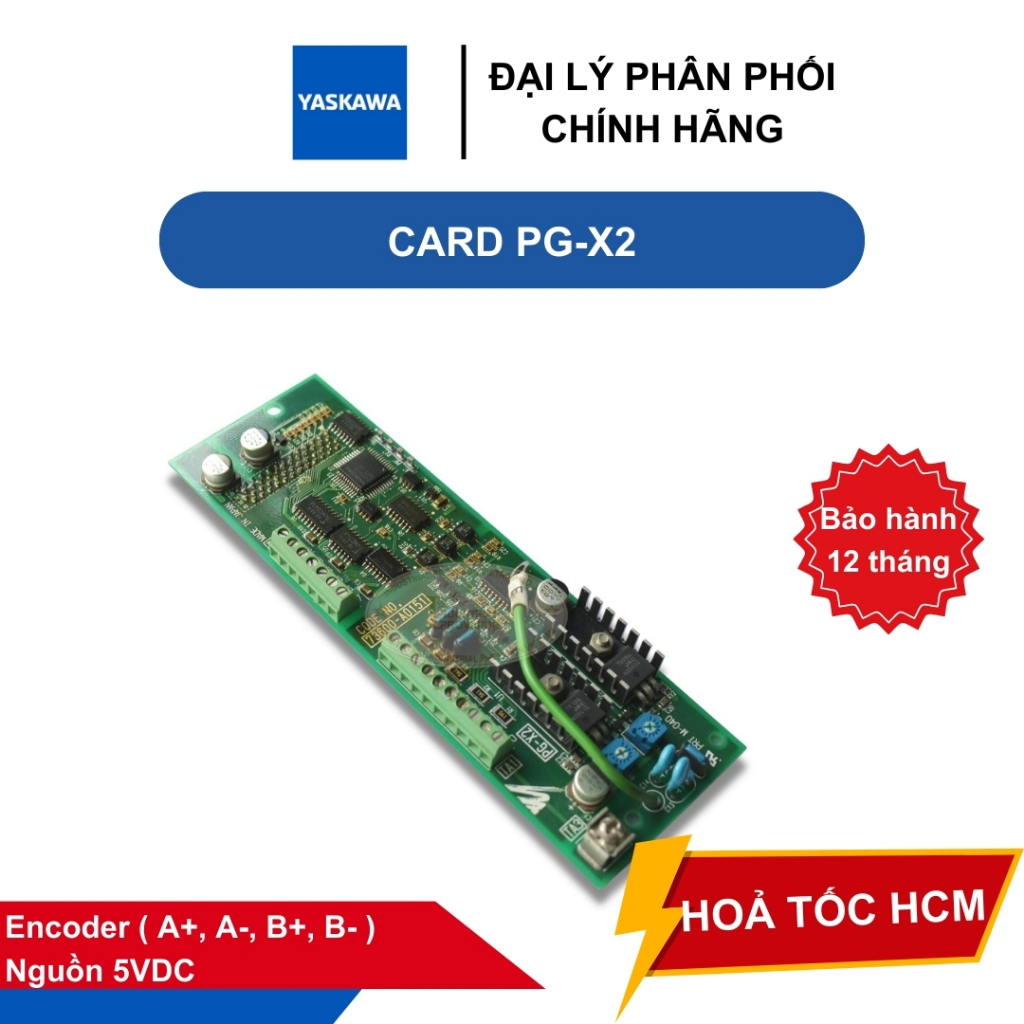 Card PG-X2 Yaskawa dùng cho encoder xung A+ A- B+ B- | Shopee Việt Nam