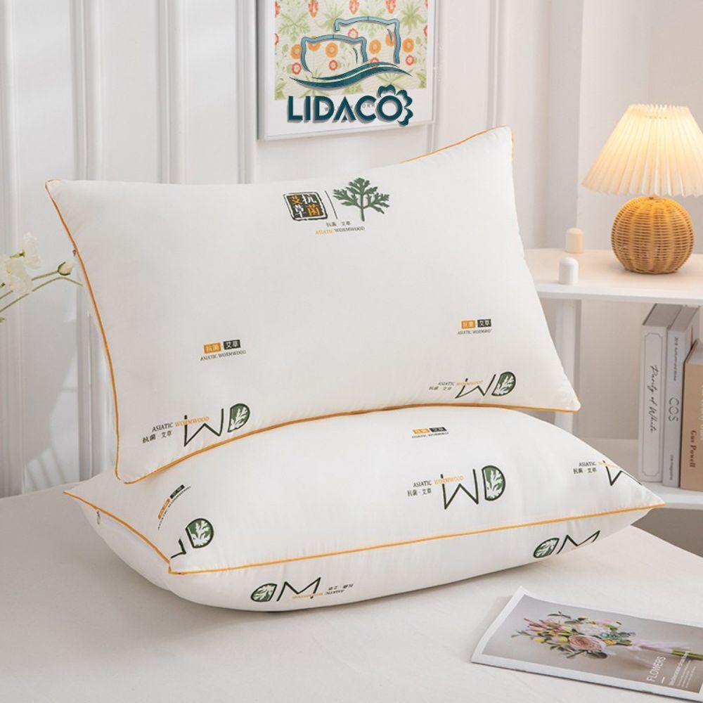 Đôi Ruột gối nằm MD LIDACO cao cấp sợi Polyester chống xẹp lún - 2 cái ...