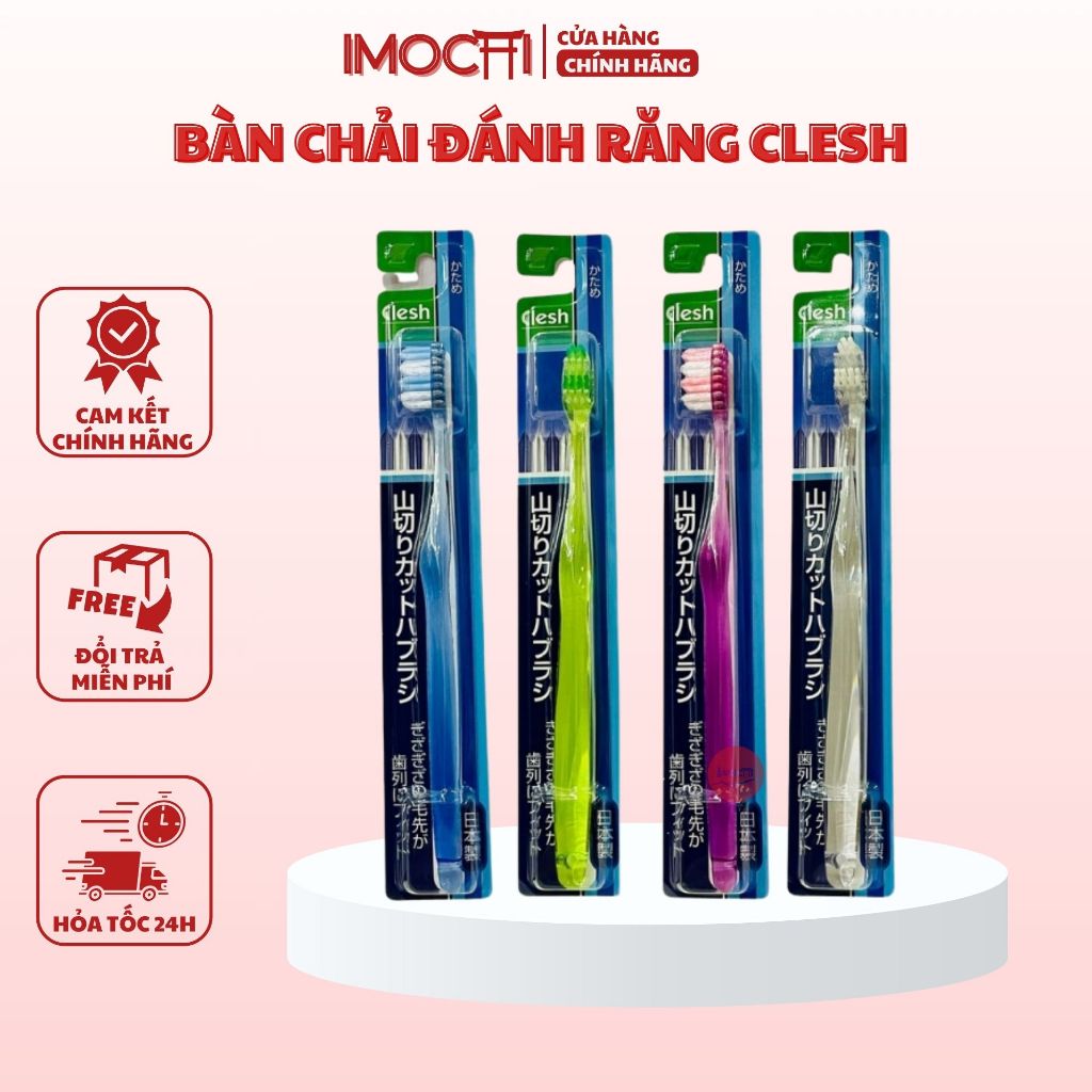 Bàn Chải Đánh Răng Clesh Cao Cấp Người Lớn Nhật Bản | Shopee Việt Nam