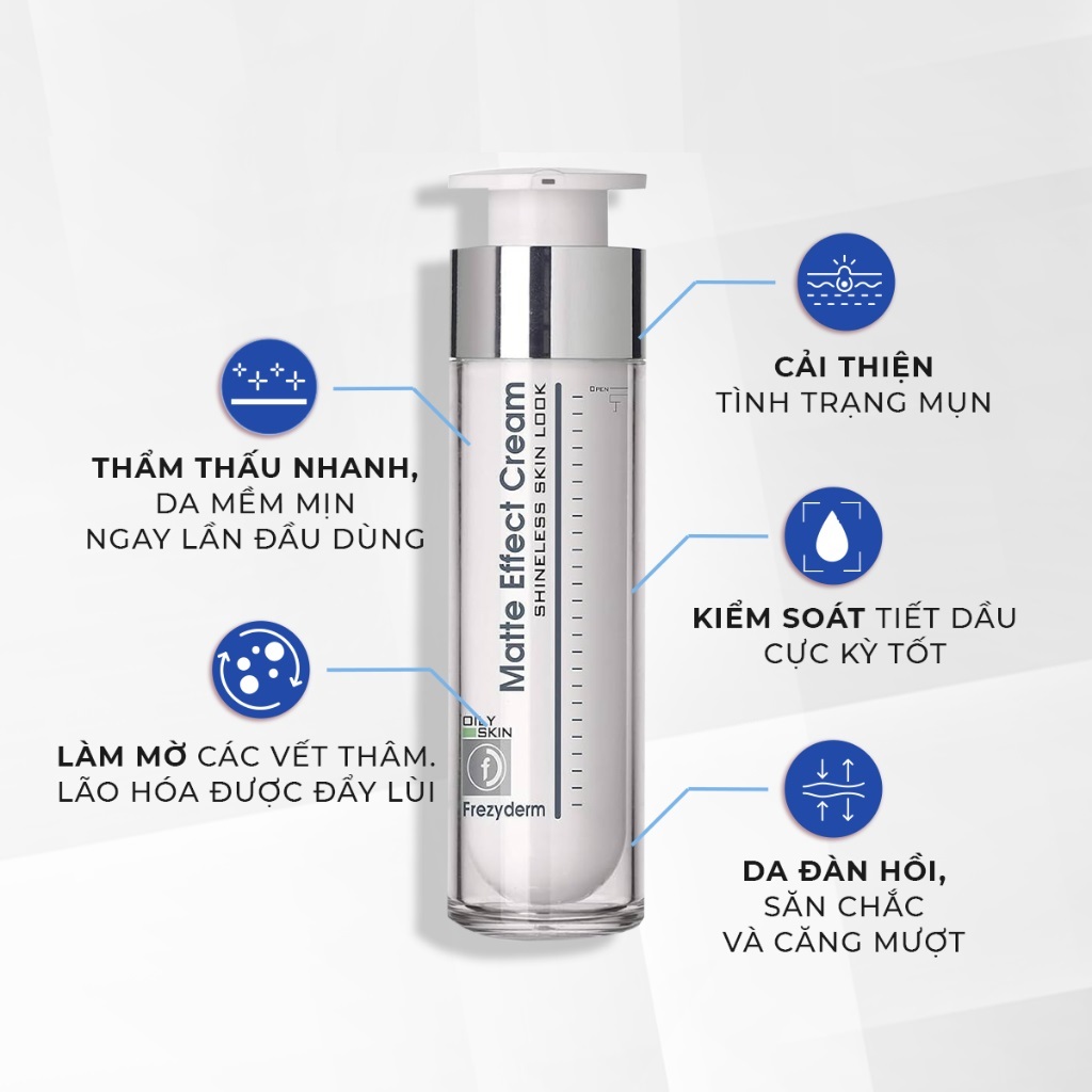 [GIFT] Kem dưỡng ẩm kiềm dầu, se khít lỗ chân lông Frezyderm Matte ...
