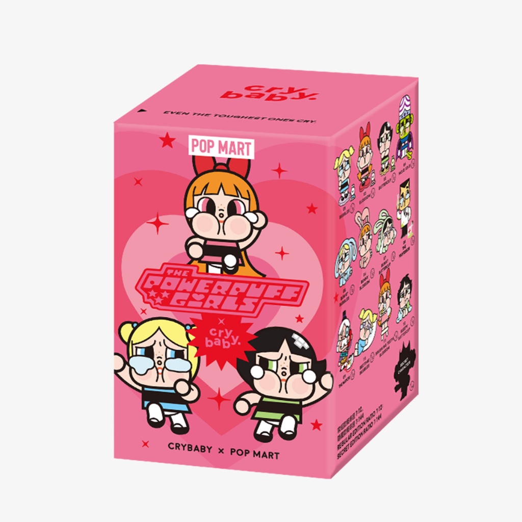 Pop Mart: CRYBABY × Powerpuff Girls (Blind box set 12 hộp) | Shopee ...