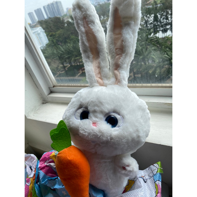 / SẴN / Thỏ bông 30cm Snowball loại thường không hộp - 5 ảnh cuối là ...