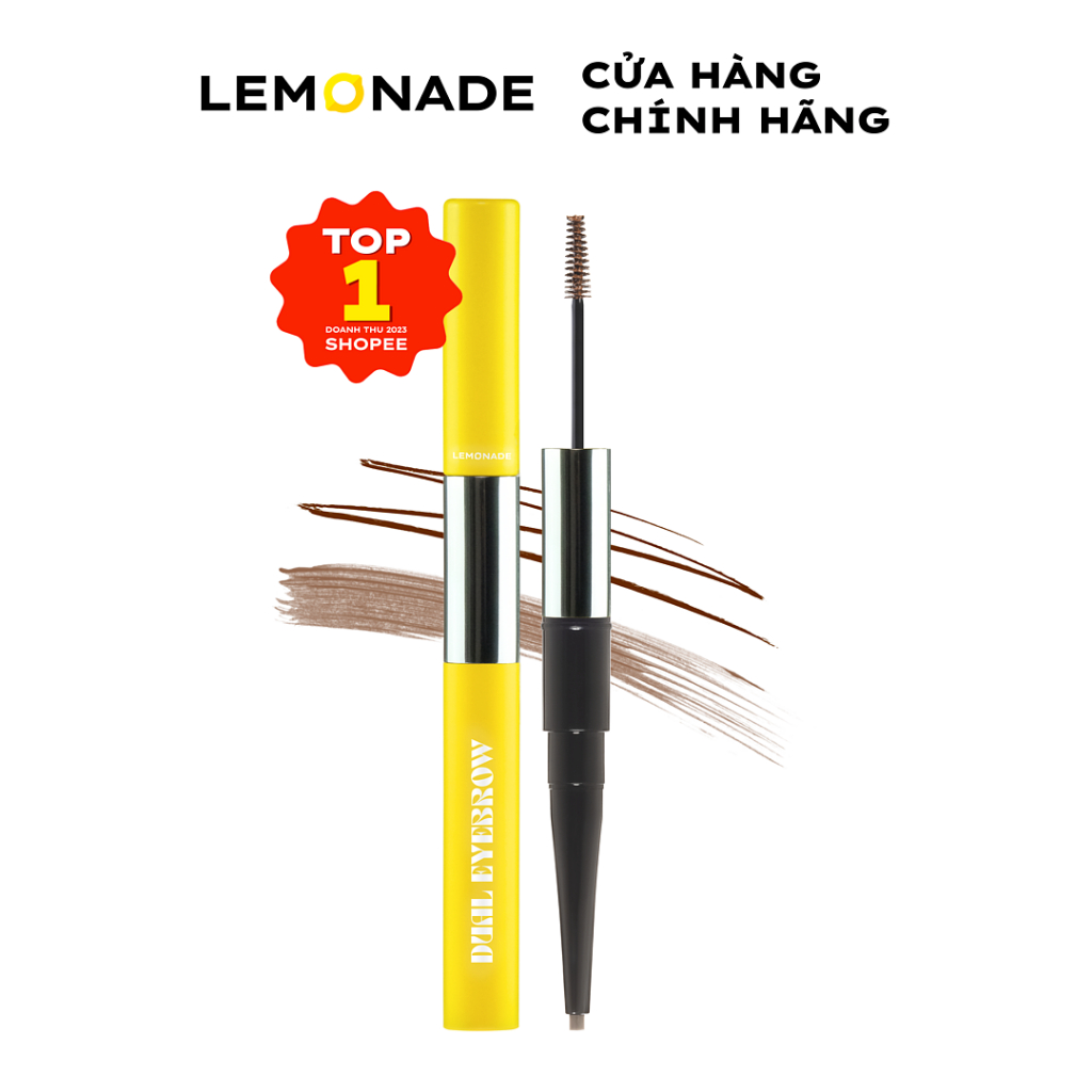 Chì kẻ mày 2 đầu LEMONADE DUAL EYEBROW 2.75g | Shopee Việt Nam