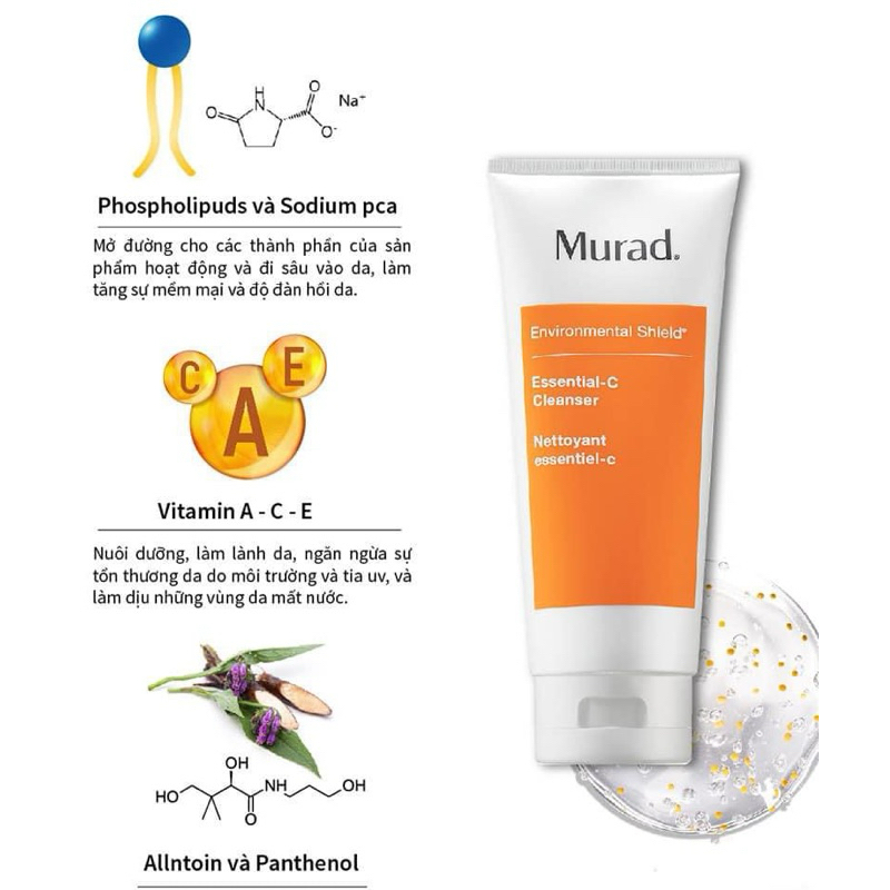 Sữa Rửa Mặt Murad Essential-C Cleanser | Shopee Việt Nam