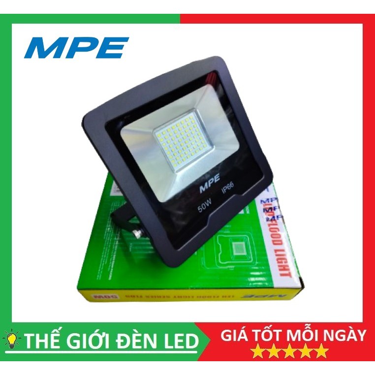 Đèn led pha MPE IP65 10W, 20W, 30W, 50W hàng chính hãng | Shopee Việt Nam