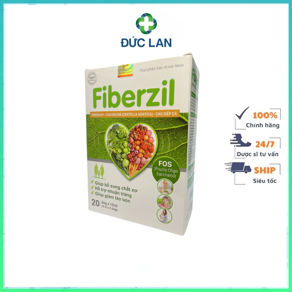 ỐNG UỐNG FIBERZIL BỔ SUNG CHẤT XƠ TỰ NHIÊN GIÚP NHUẬN TRÀNG, GIẢM TÁO ...