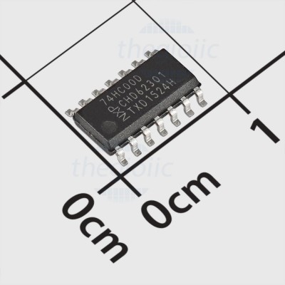 Logic Gates 74HC00D,653 IC Quad 2-Input NAND Logic Gate, 14-SOIC//3 ...