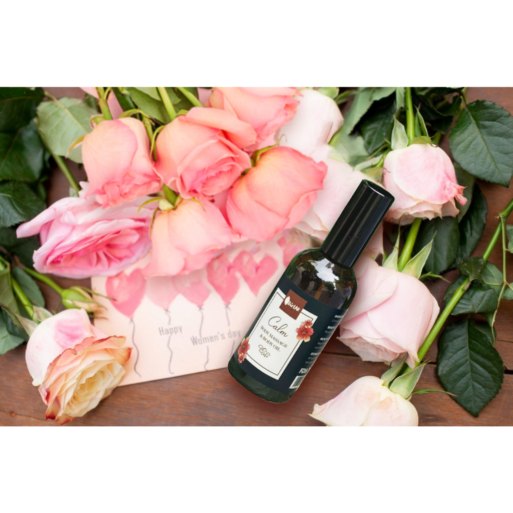 Dầu dưỡng thể - DƯỠNG ẨM, MƯỚT MỊN, GIẢM MỤN từ dầu hạt - dòng Calming ...