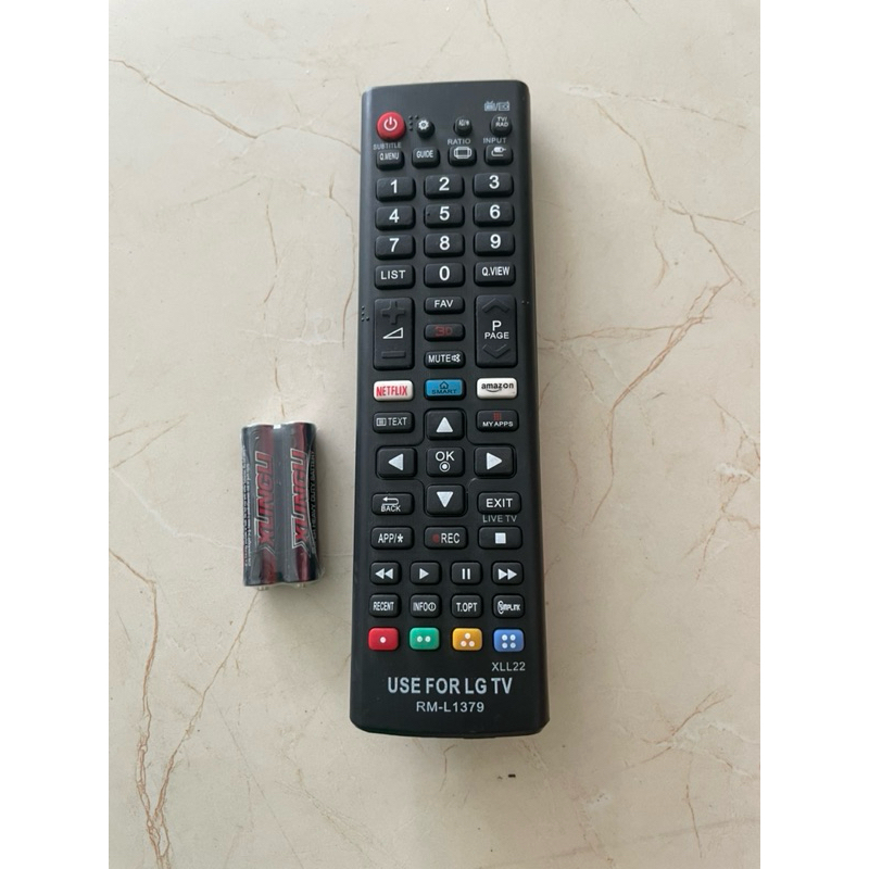 Remote Điều khiển tivi LG các dòng Tivi LG LED/LCD/Smart TV- LG TV L1379 - Tặng kèm Pin | Shopee ...
