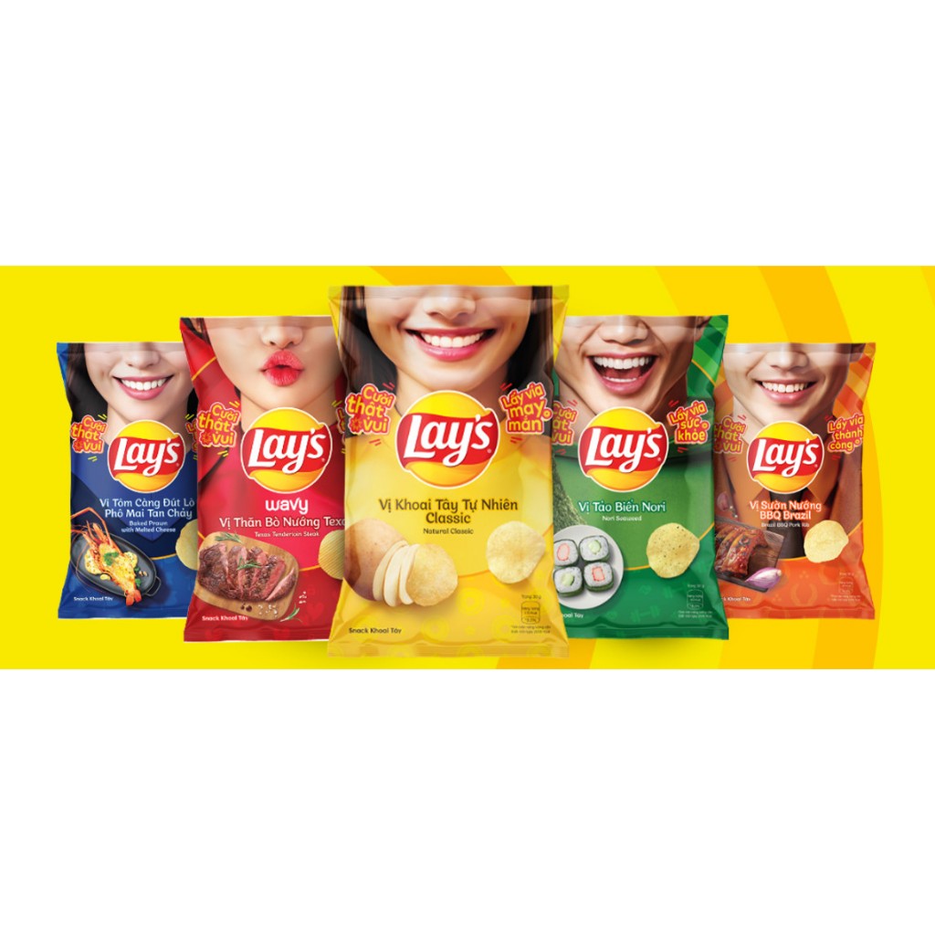 Lays vị Khoai tây Tự nhiên Classic 56g | Shopee Việt Nam
