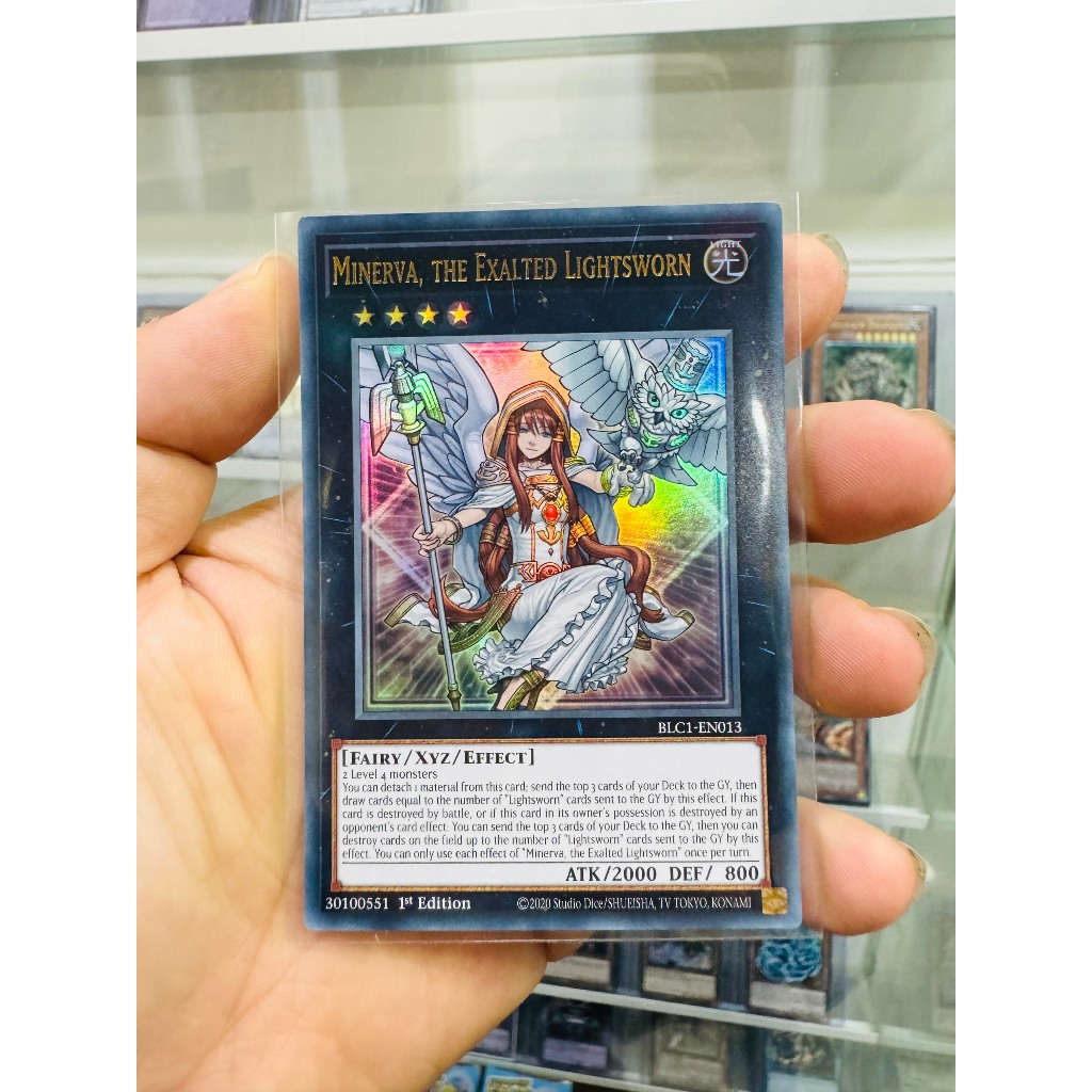 Thẻ Bài YugiOh Mã BLC1-EN013 - Minerva, the Exalted Lightsworn - Ultra ...