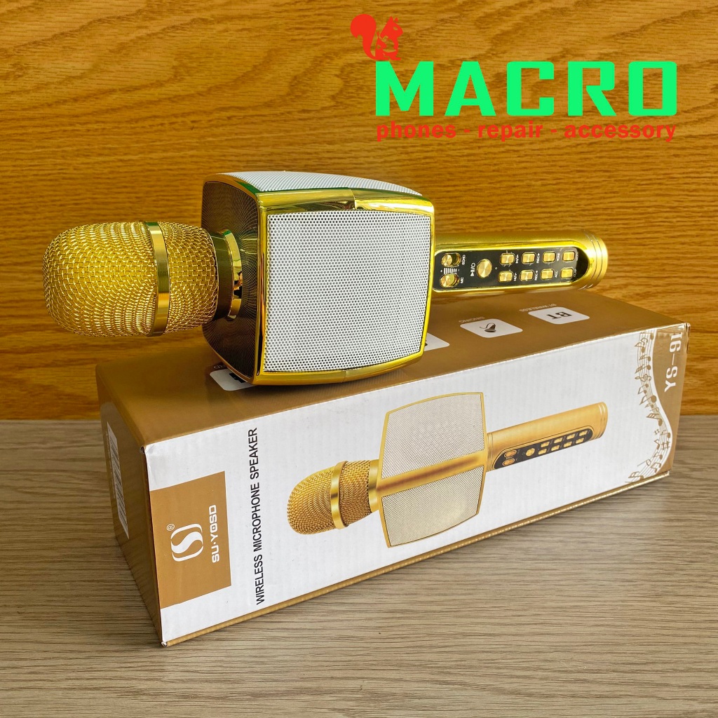 Micro Karaoke Không Dây YS 91. Micro Bluetooth YS-91. LOẠI 1. Loa Bass ...