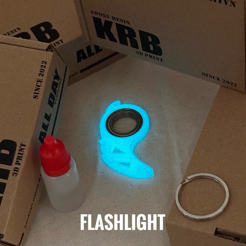 Móc Khoá Xoay - Dạ Quang Keyrambit - S3 - Ocean | Shopee Việt Nam