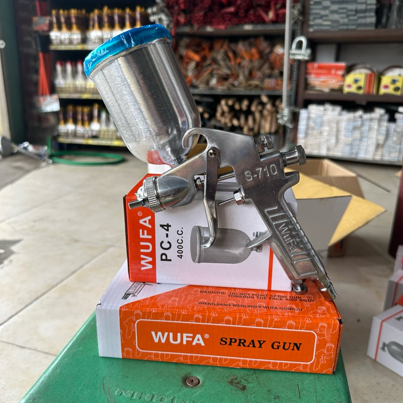 SÚNG PHUN SƠN NÉN KHÍ S710 WUFA LỖ PHUN 1.5MM | Shopee Việt Nam