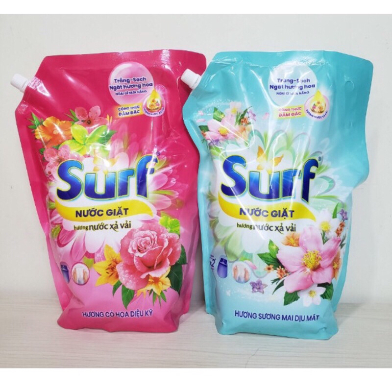 Nước giặt SURF túi 2,9kg, bột giặt Surf 5,5kg | Shopee Việt Nam
