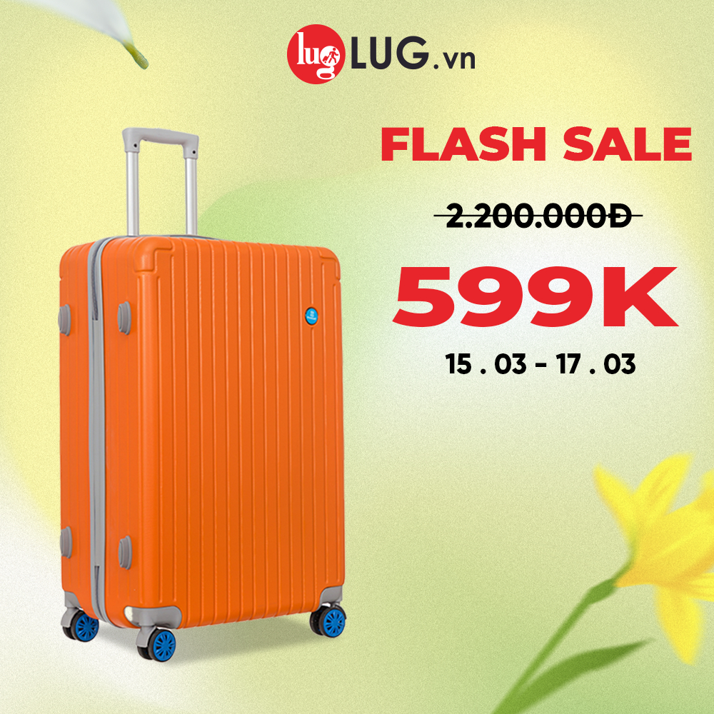 Vali Du Lịch LUG HA6680, Vali kéo Size 19/Size 23/Size 27, Hạn Chế Trầy ...