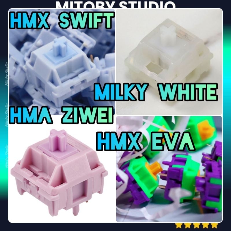 [Combo 10] HMX Ziwei Rainy75 Linear switch Công Tắc Bàn Phím Cơ switch ...