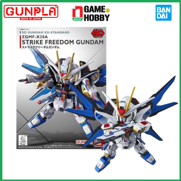 STRIKE FREEDOM GUNDAM (SD EX-STANDARD) - CHÍNH HÃNG BANDAI | Shopee ...