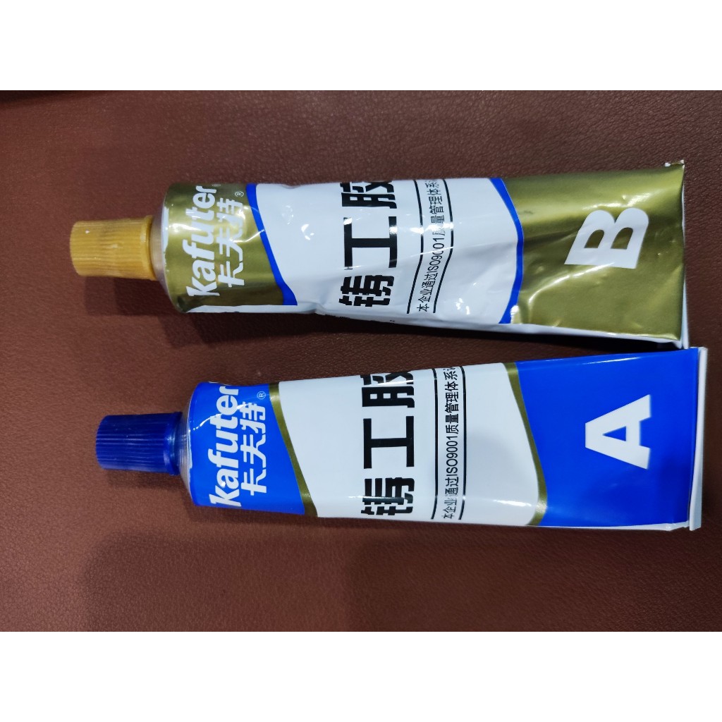 Keo Hàn Sắt 2 Thành Phần AB Chính Hãng Kafuter Hàn Sắt, Nhựa, Gỗ Dính Siêu Chắc Dạng Tuýp Dễ Sử ...