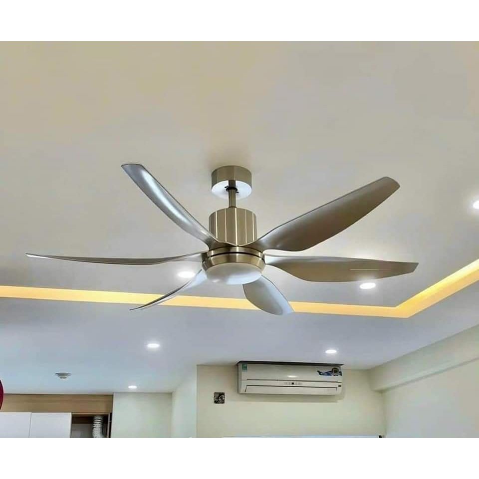 Quạt Trần 6 Cánh ABS [LOẠI ĐẶC BIỆT CÓ DÂY CÁP +CHỐT KHÓA] Cánh 1m47 Và ...