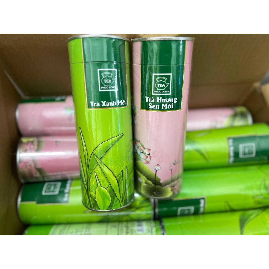 Trà Xanh - Sen - Lài Lon Giấy Phúc Long 100g | Shopee Việt Nam