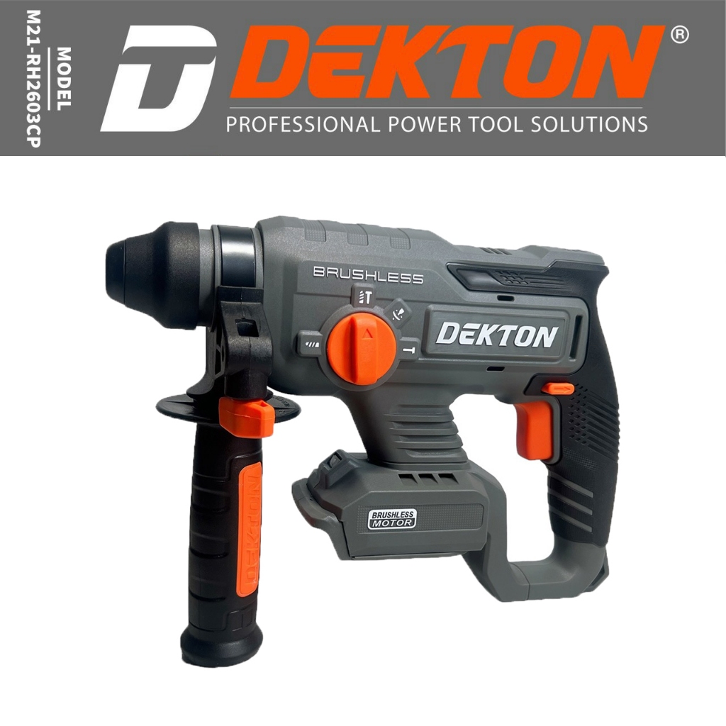 Thân Máy Khoan Bê Tông 3 Chức Năng Pin DEKTON M21-RH2603CP Mẫu Mới Có Chống Lật Cổ Tay | Shopee ...