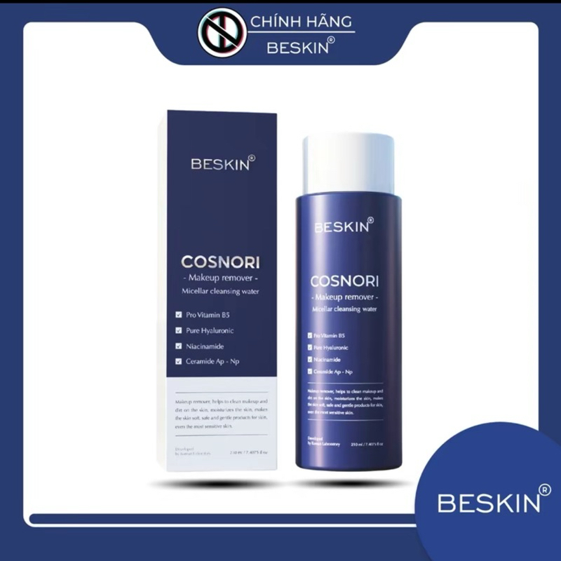 NƯỚC TẨY TRANG - Thương hiệu: Beskin Việt Nam - Dung Tích: 210ml ...