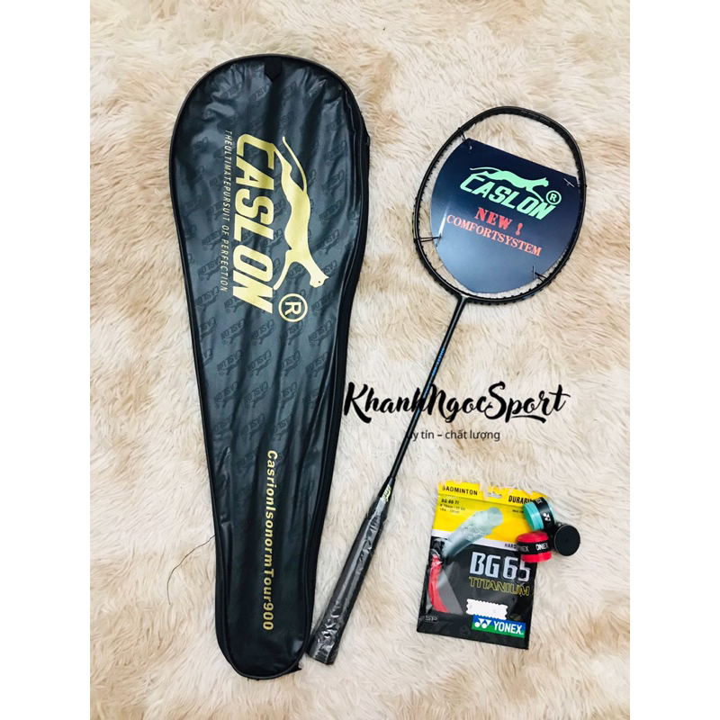 Vợt caslon nicety 900 căng sẵn 10kg5 kèm combo quà tặng | Shopee Việt Nam