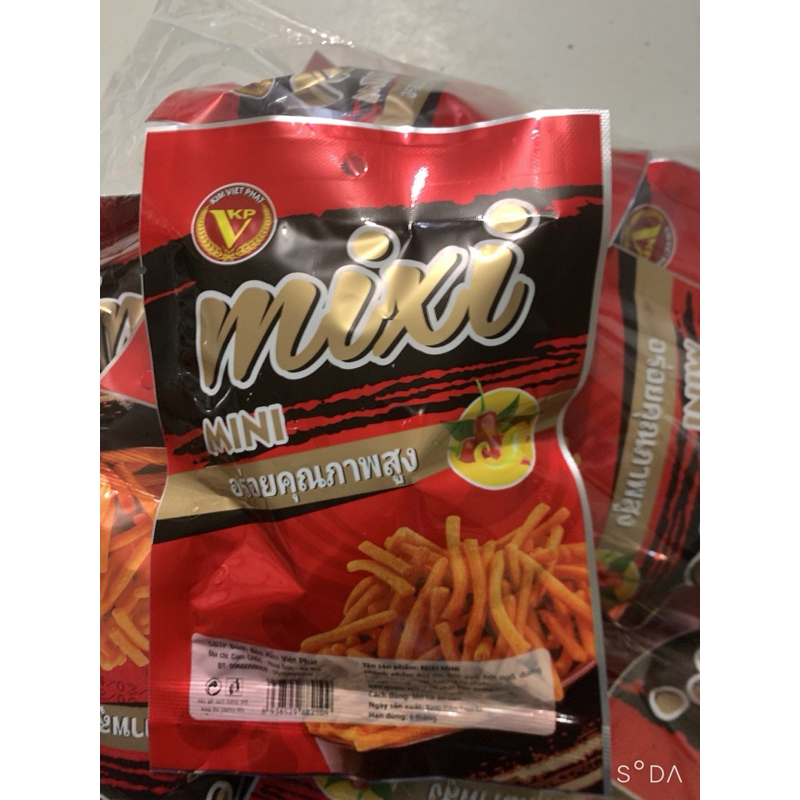 Bim bim tăm Mixi Mini, snack que cay Kim Việt Phát trọng lượng 26g/gói ...