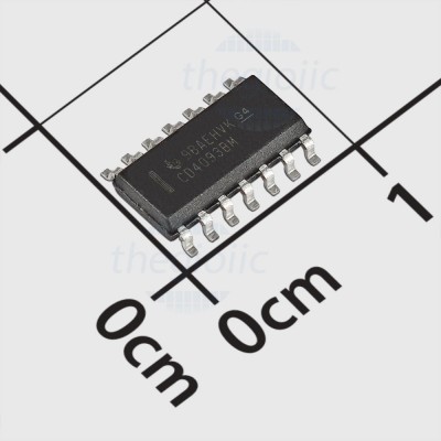 CD4093BM IC Quad 2-Input NAND Schmitt Trigger Logic Gate, 14-SOIC//5 | Shopee Việt Nam
