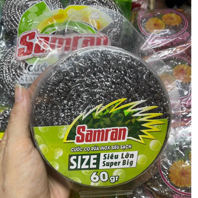 5 cái cước inox chùi xoong nồi big size 60g | Shopee Việt Nam