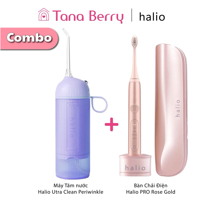 [COMBO] Máy tăm nước Halio UltraClean Oral Irrigator 3 chế độ + Bàn ...