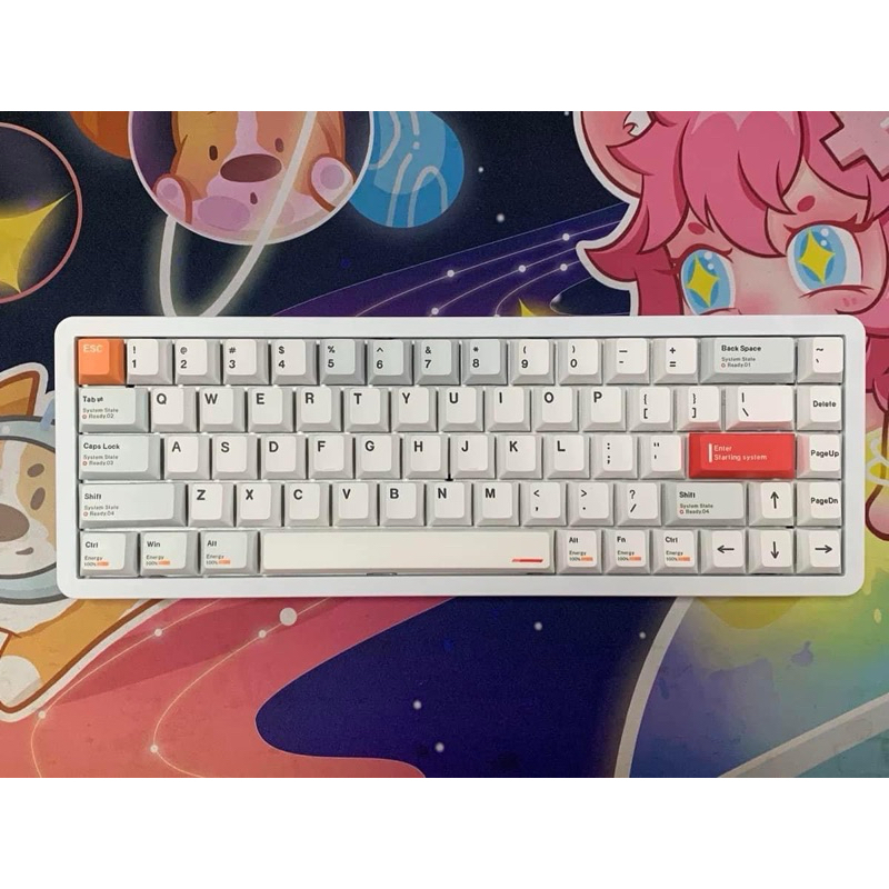 Bàn phím cơ gaming Everglide AE68 HE có Rapid Trigger phiên bản nhôm ...