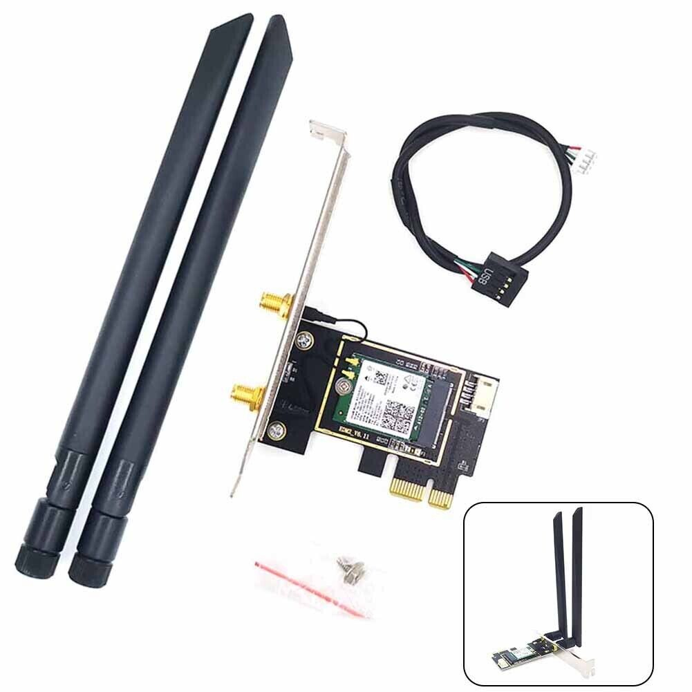Adapter cho Card WIFI Intel AX210 tốc độ 5374Mbps tích hợp Wifi 6 và ...