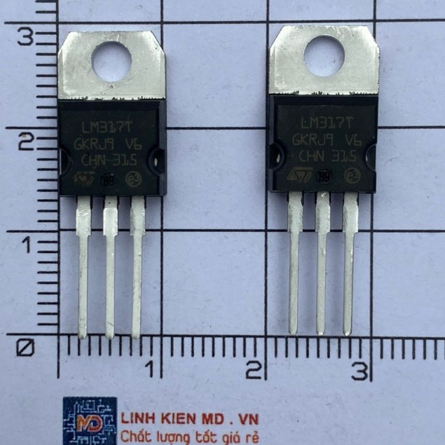 LM317T Chính hãng ST ( combo 3 con ) IC điều chỉnh điện áp 1,5A | Shopee Việt Nam