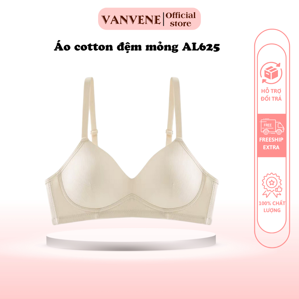 Áo Ngực VANVENE AL929 Tản Nhiệt Xuất Nhật Không Gọng Đệm Mỏng Chống Ung Thư Vú | Shopee Việt Nam