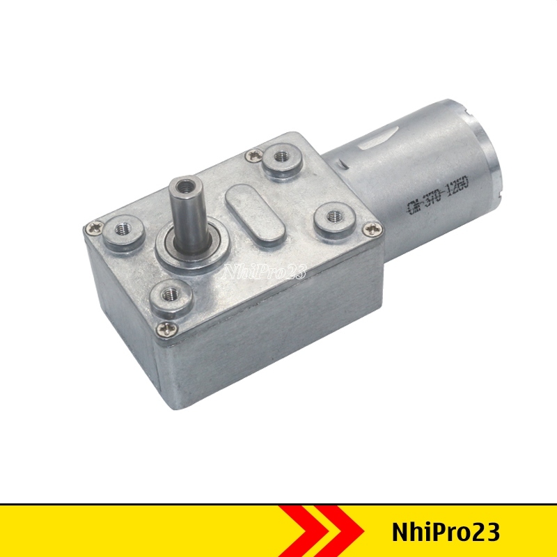 Động cơ giảm tốc JGY-370 hộp số vuông góc 40rpm 60rpm 150rpm tốc độ tùy ...