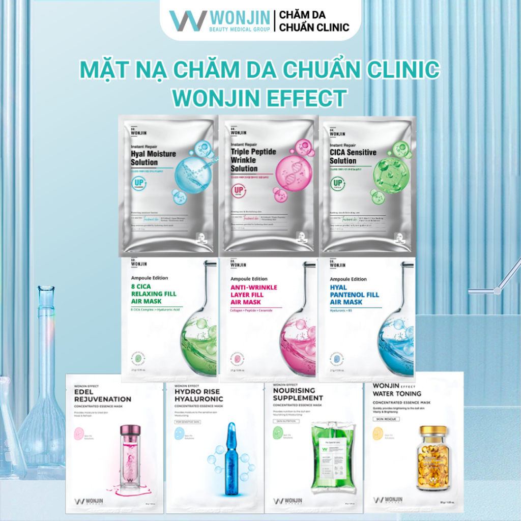 [1 Miếng] Mặt Nạ Dưỡng Trắng Da, Chăm Da Chuẩn Clinic WonJin Mask 30g ...