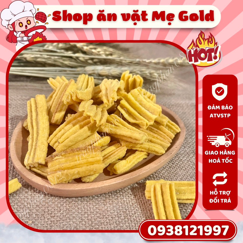 Bim bim mái tôn, snack vị bắp giòn giòn (500g) | Shopee Việt Nam