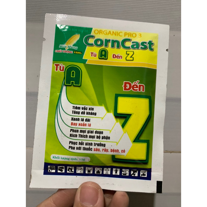 10 gói ComCat 150wp từ a- z gói 15gam CORN CAST . Kích thích sinh ...