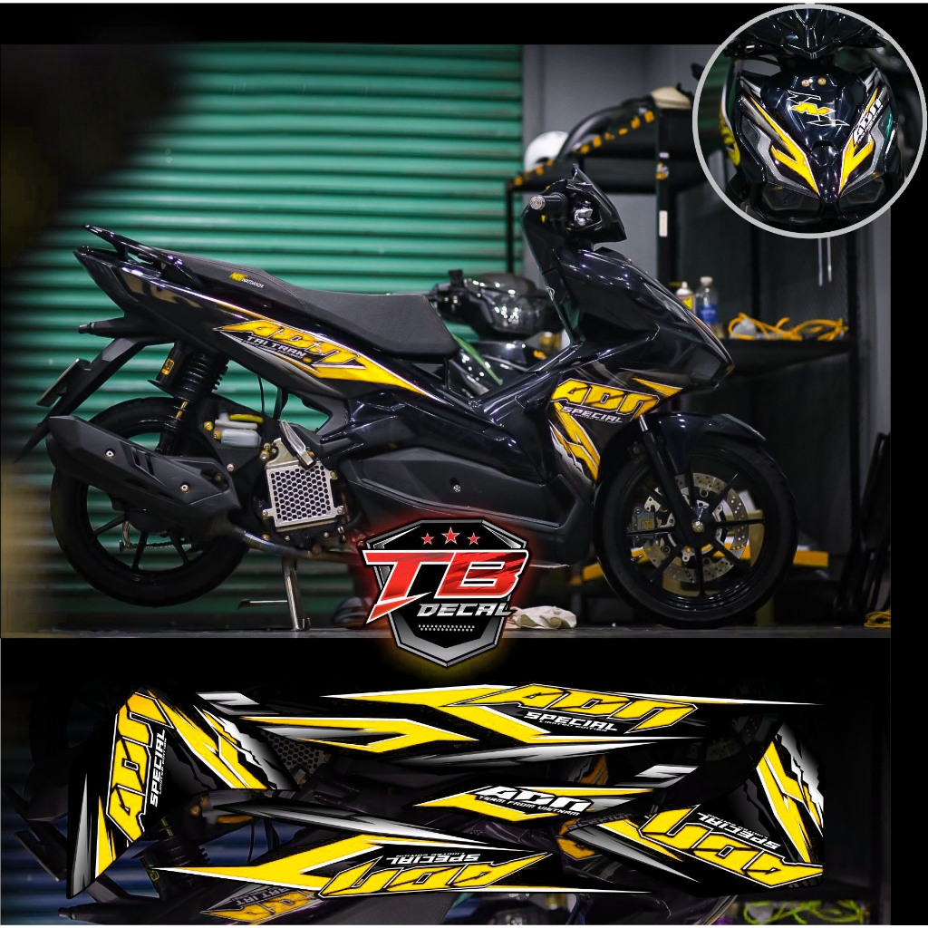 Tem AB ADN 2016 đến 2022 Đen phối đủ màu | Shopee Việt Nam